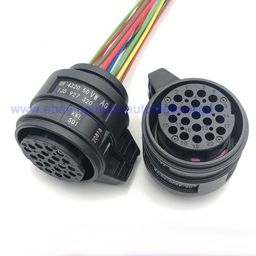 02E 01J DSG 6 Speed Transmission 20 Pin Plug Harness for Audi VW Audi ...