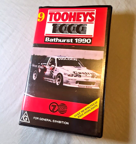 The Great Race 9 - Bathurst 1000 1990 VIDEO not DVD ATCC Touring Cars ...