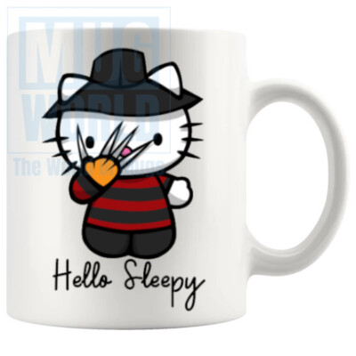 Hello Sleepy Mug Handmade Gifts For Birthday Christmas Friends Family ...
