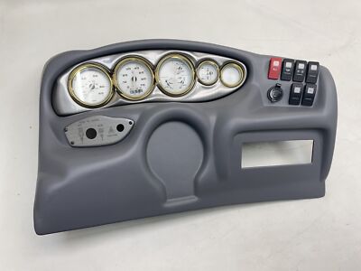 LARSON SEA SWIRL 170 / 190 2264-1072 GAUGE DASH PANEL CHARCOAL MARINE ...