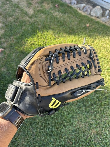 Wilson A800 Baseball Softball Glove A0800 SP13 Ecco TAN Leather RHT ...