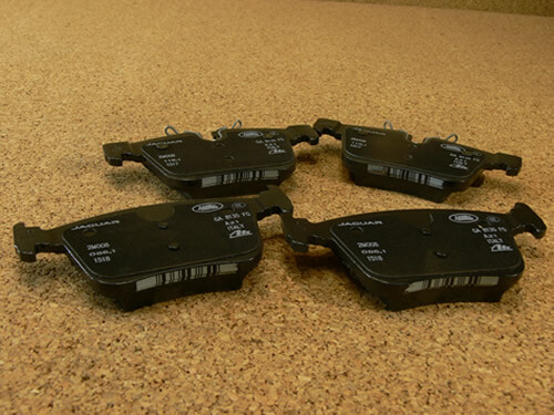 LAND ROVER REAR BRAKE PADS RANGE ROVER EVOQUE 16-18 DISCOVERY SPORT 15 ...