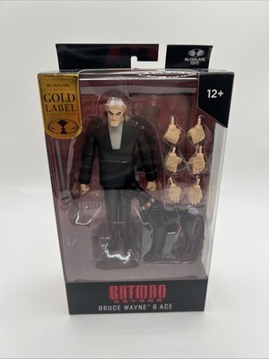 Mcfarlane Toys Batman Beyond Bruce Wayne & Ace Gold Label SDCC ...