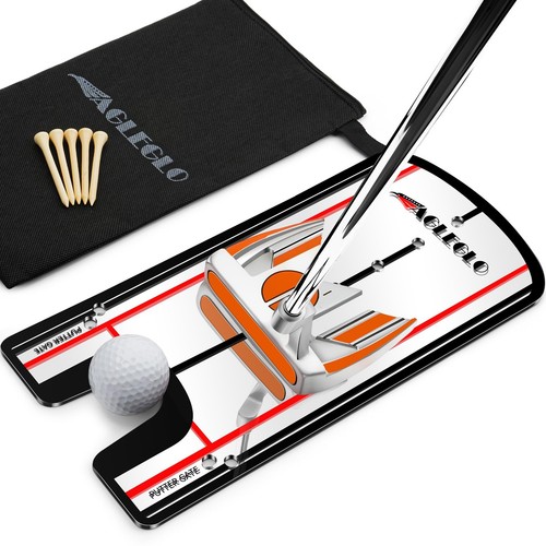 Golf Putting Mirror Putting Mirror Training Aid for Golf with Putter ...