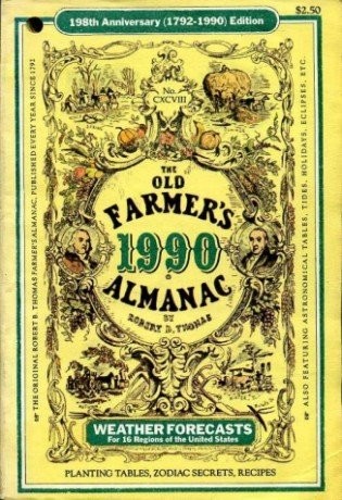 The Old Farmer's Almanac-1990 | eBay