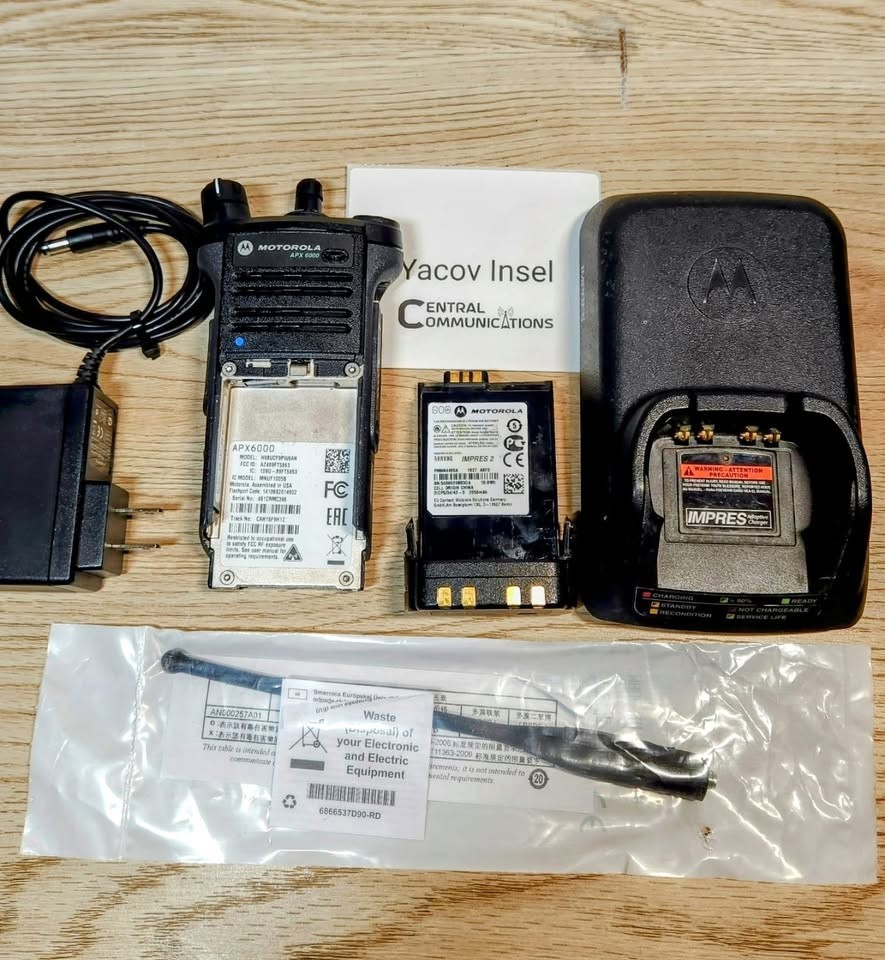 MOTOROLA APX 6000 MOD 2.5 H98UCF9PW6AN 7/800MHZ | eBay