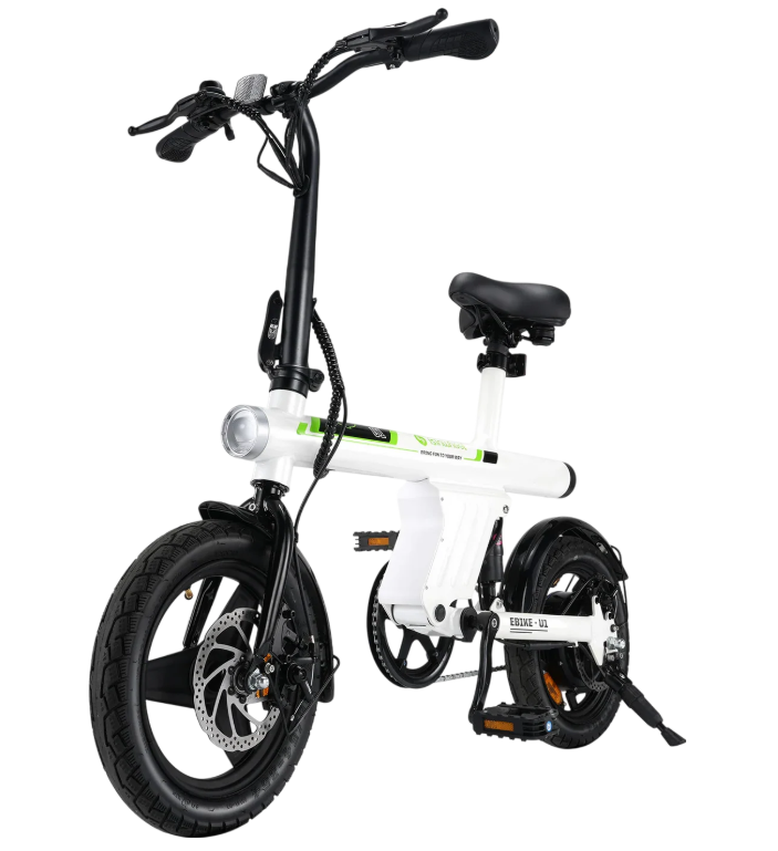 NEW Compact U1 Folding Electric Bike 500W 18 MPH 25 Mile Range ...