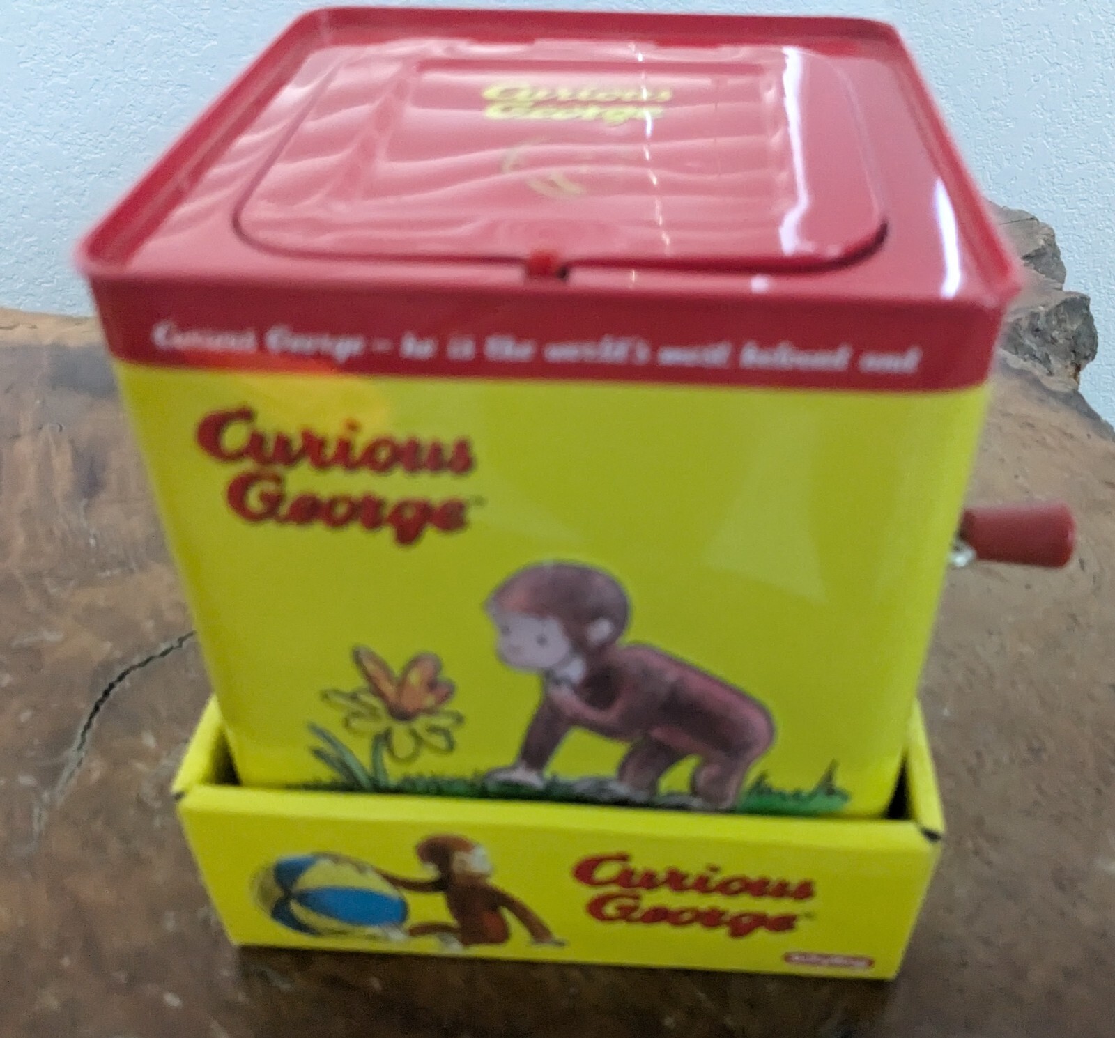 Schylling Classic Curious George Musical Jack in the Box Toy for sale ...