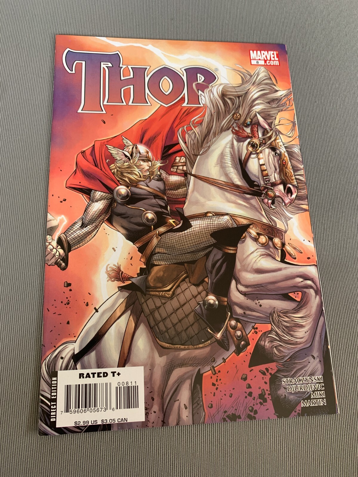 Thor #8 Marvel Comics Comic Book Key Issue Comic Book B114 | eBay