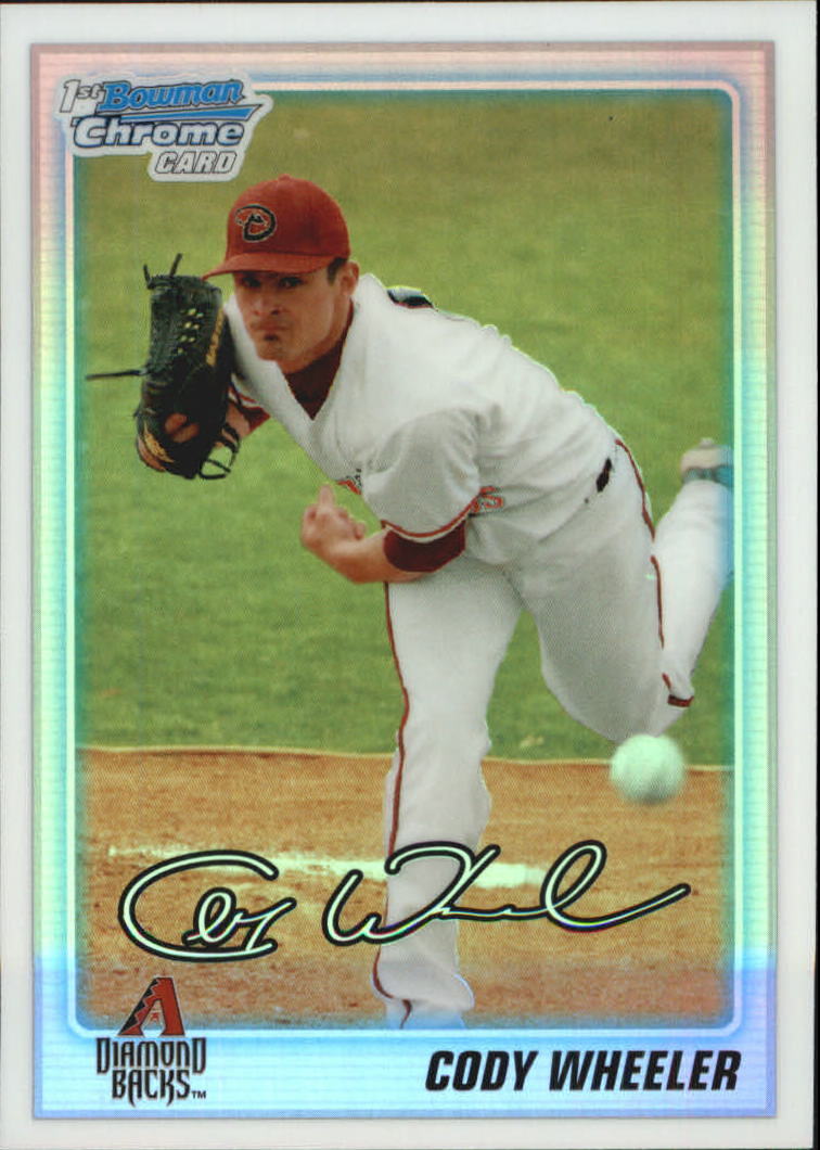 2010 Bowman Chrome Draft Prospects Refractors Baseball Card #BDPP35 Cody Wheeler | eBay