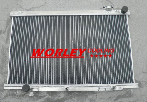 VIC-2 row Aluminum Radiator For 2003-2007 06 05 04 INFINITI G35 3.5L ...