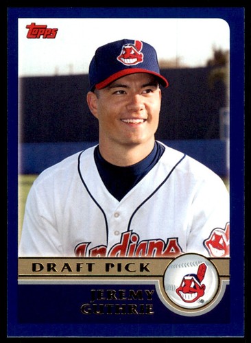 2003 Topps Jeremy Guthrie Cleveland Indians #661 | eBay