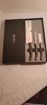 Cutco Three Piece Knife set with gift box 1827 Kitchen Classics 1720 ...