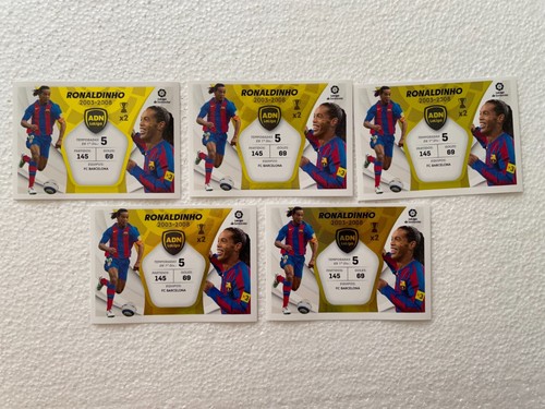 Panini Spanish La Liga 2021-2022 5 x Ronaldinho #636 - FC Barcelona | eBay