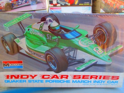 MONOGRAM Indy Car Series Quaker State Porsche March 2913 1/24 1990 ...