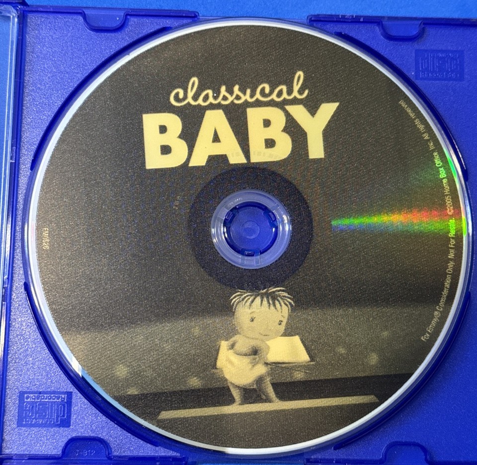 CLASSICAL BABY EMMY FYC DVD SCREENER HBO CHILDREN'S & FAMILY ANIMATION ...