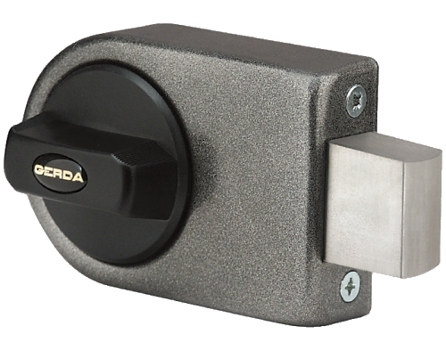 Gerda High Quality Surface Mounted Door Lock 3 Keys 4 Colours ZN100 | eBay