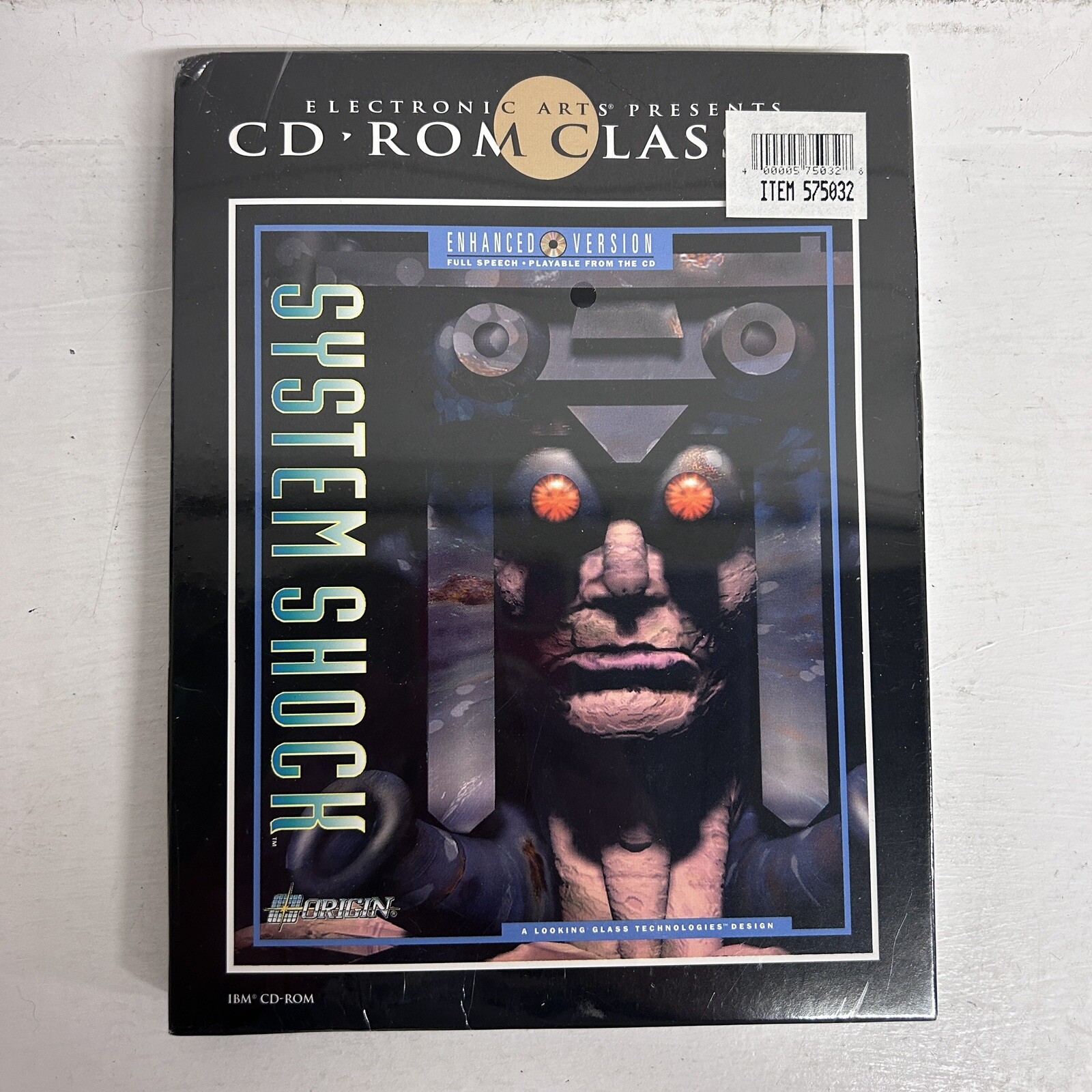 System Shock PC CD-ROM Classics 1994 Enhanced Version Thin Box New ...