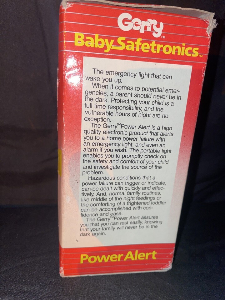 Gerry Baby Safetronics Power Alert | eBay