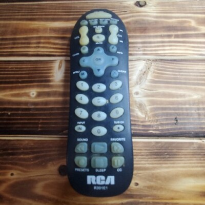 RCA TV Remote R301E1 For L26Wd23 L32Wd22 L32Wd22A L32Wd23 L37Wd2 Tested ...
