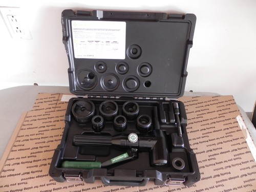 GREENLEE 7906SB Quick Draw 90, 8 ton hydraulic knockout slug buster 1/2 ...