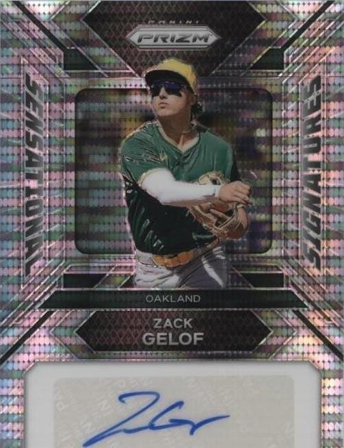 2024 Panini Prizm - Sensational Signatures Zack Gelof #SS-ZG Pulsar ...