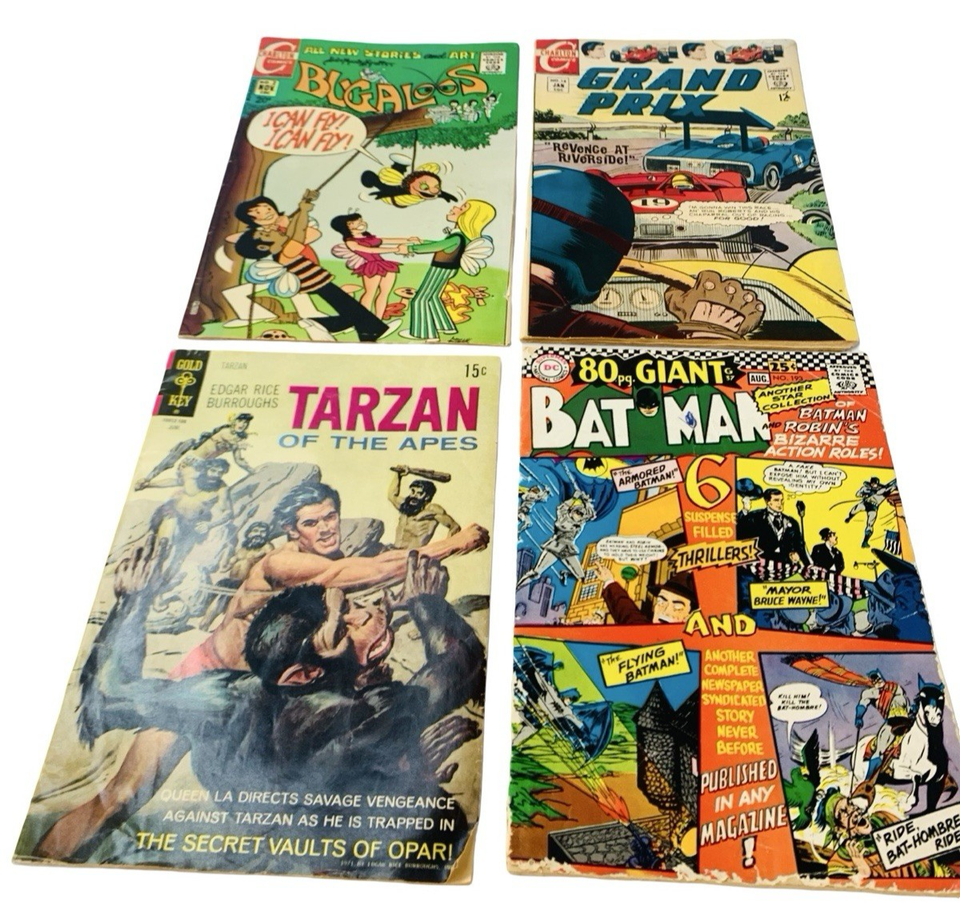 Lot Of 10 60s 70s Vintage Comic Books BATMAN Fair Good condition | eBay