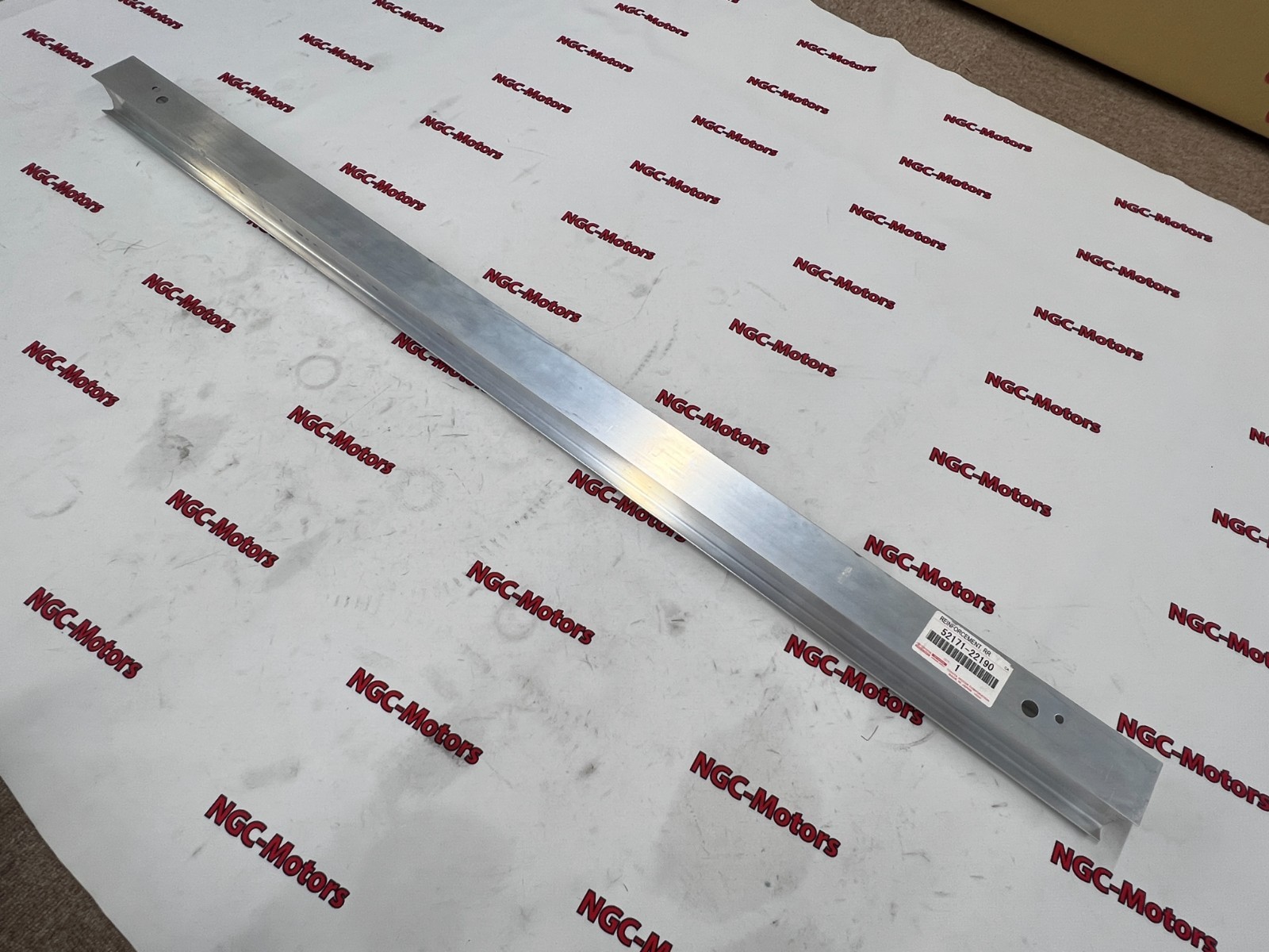 OEM TOYOTA REINFORCEMENT, REAR BUMPER, NO.1 Mark II GX110 JZX110 52171 ...