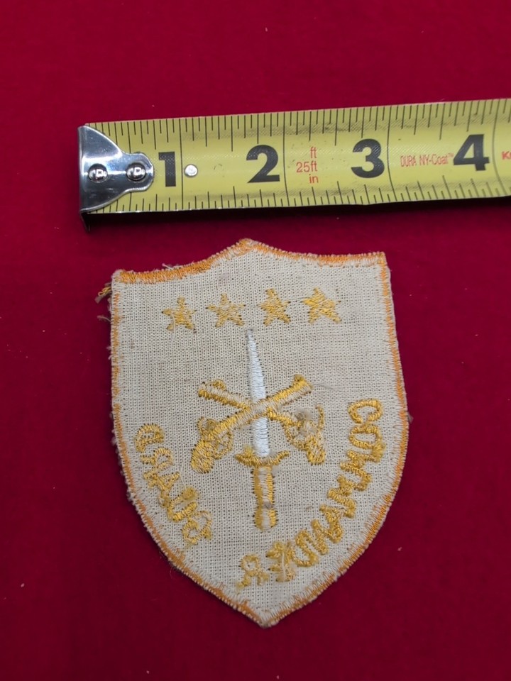 Vietnam War US Army MP Commander Group Vietnamese made patch. | eBay