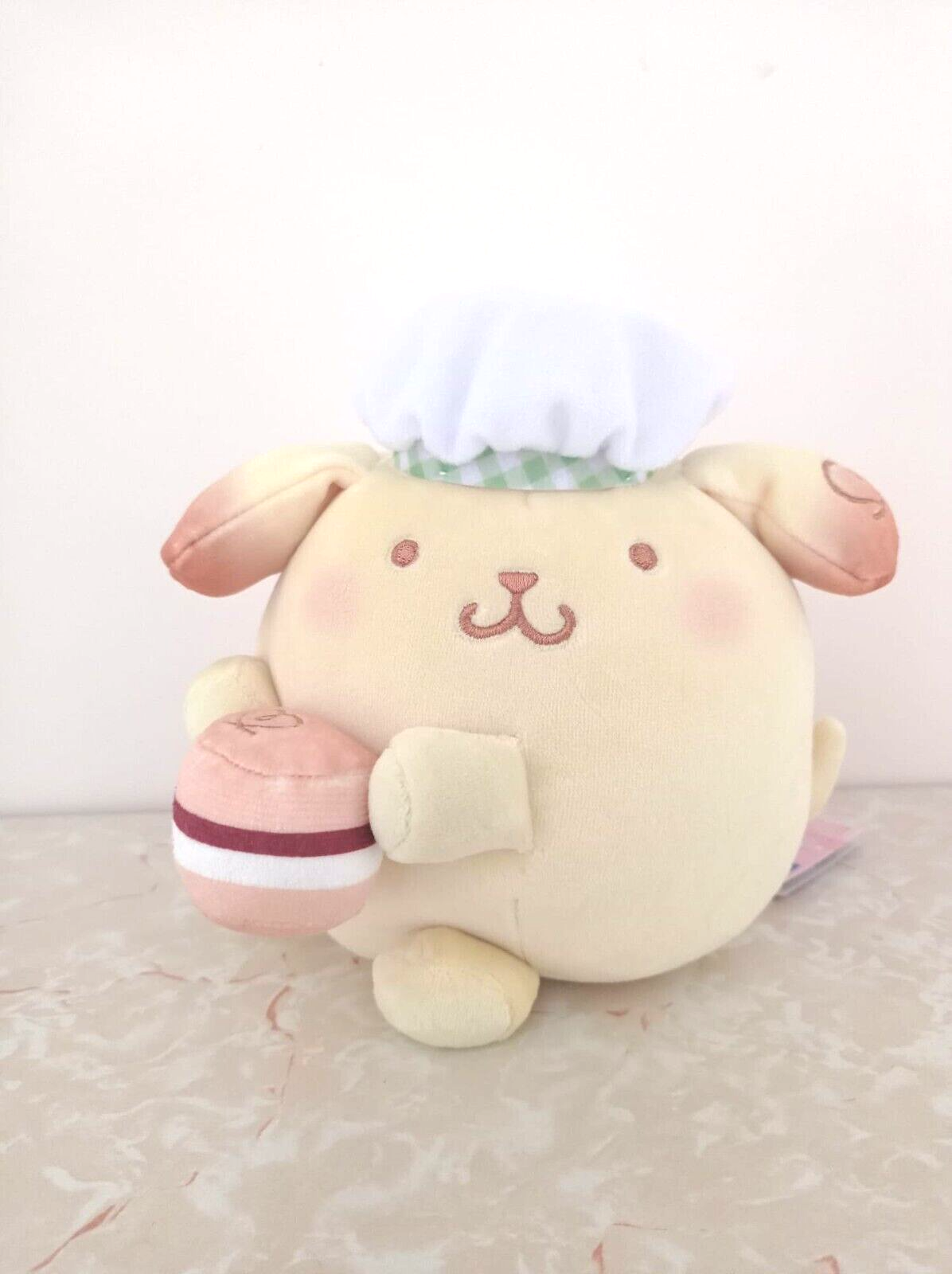 Sanrio pompompurin plush toy stuffed doll animal dog 18cm chef cute | eBay
