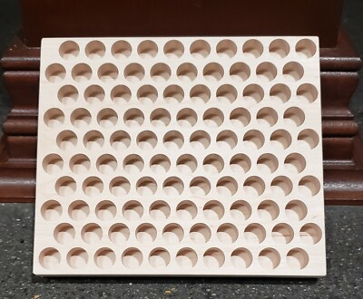 .308 WIN RELOADING TRAY-CNC CUT HARDWOOD HICKORY | eBay