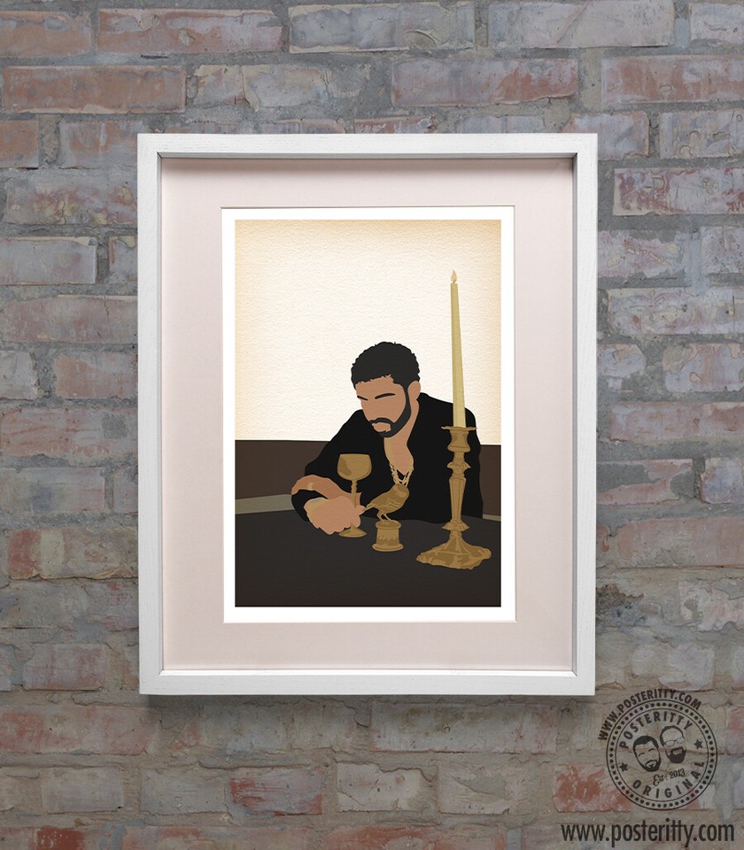 DRAKE - Take Care Album Minimalist Music Print Minimal Poster ...
