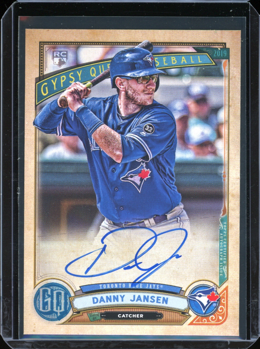 2019 Topps gypsy queen DANNY JANSEN rookie RC autograph AUTO | eBay