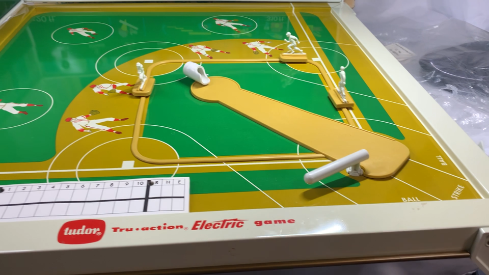 Vintage 1960's Tudor Electric Baseball Game No. 555 - Near Complete ...