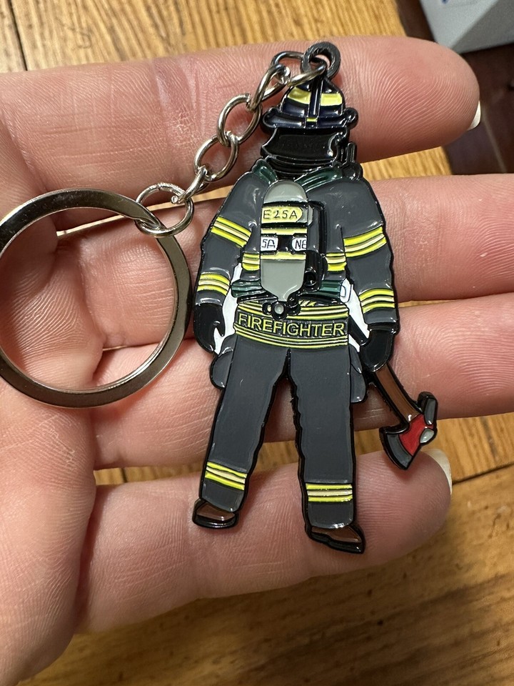 Firefighter Key Chain | eBay