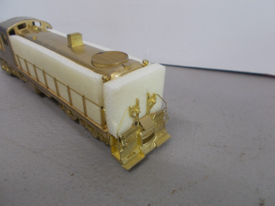 ALCO # D-121 ~ BRASS ~ RSD-4/5 POWERED LOCOMOTIVE~NOS-RUNS GOOD~HO ...