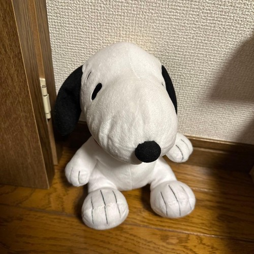 Snoopy stuffed toy with red collar | eBay