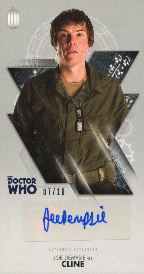 Doctor Who The Tenth Doctor WS Silver [10] Autograph Card WA-JD Dempsie ...