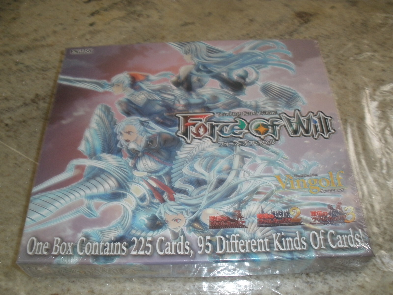 NEW SEALED FORCE OF WILL TRADING CARD GAME FIXED CARD SET VINGOLF ...