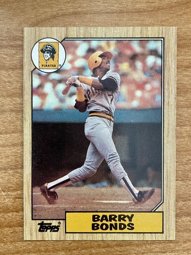 1987 Topps - #320 Barry Bonds Rookie Card (RC) | eBay