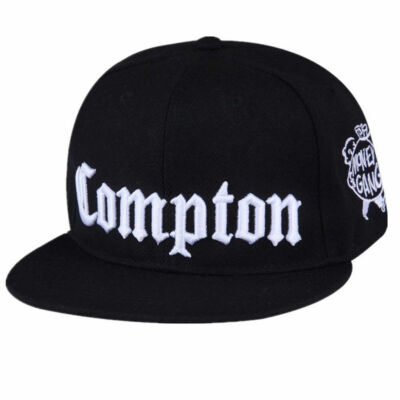 Mens Compton Embroidery Baseball Cap Women Snapback Hat Hip Hop Hat ...