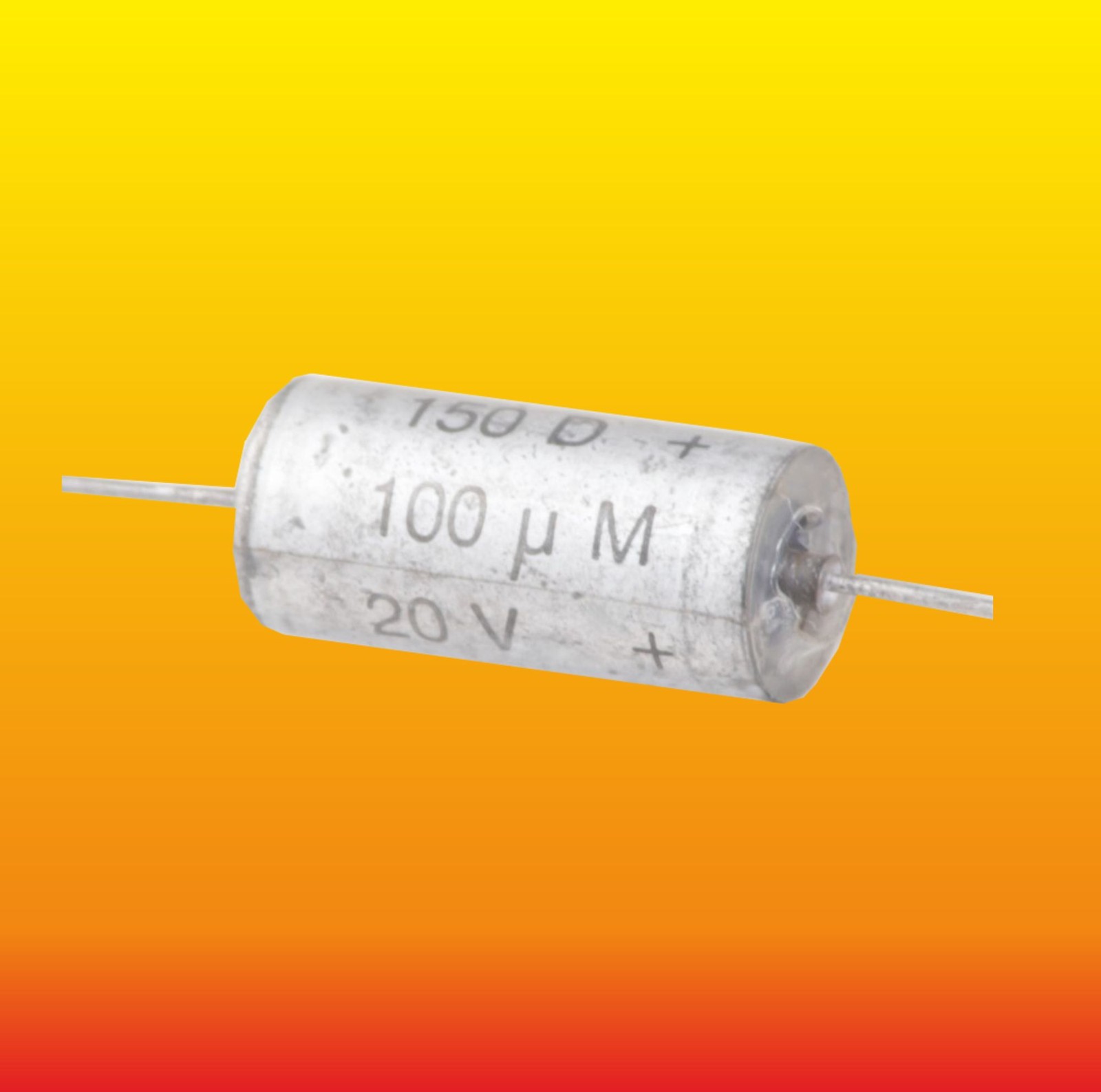 100 uF 20 V LOT OF 20 GERMANY DDR FROLYT AXIAL TANTALUM CAPACITORS | eBay