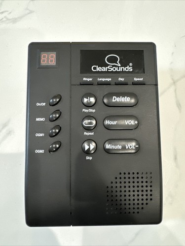 ClearSounds Digital Answering Machine - Black (Ans3000)™ | eBay