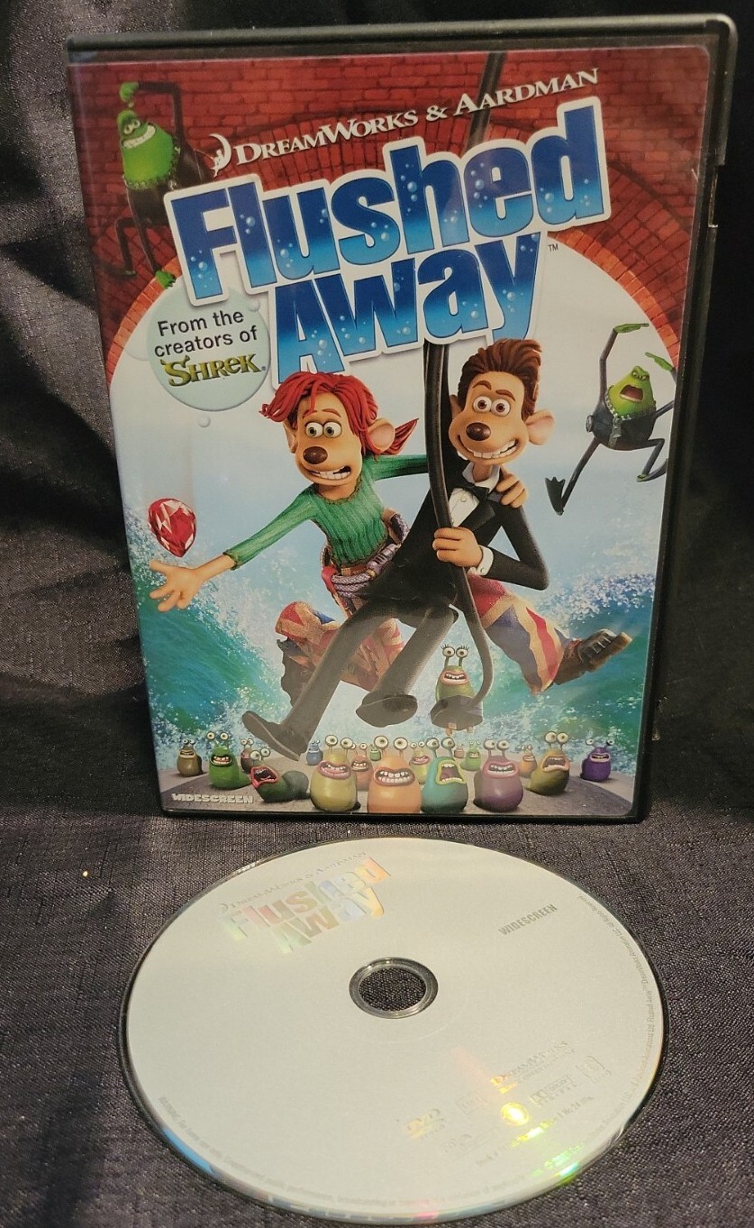 Flushed Away (DVD, 2007, Widescreen Version: Checkpoint) 97361176826| eBay