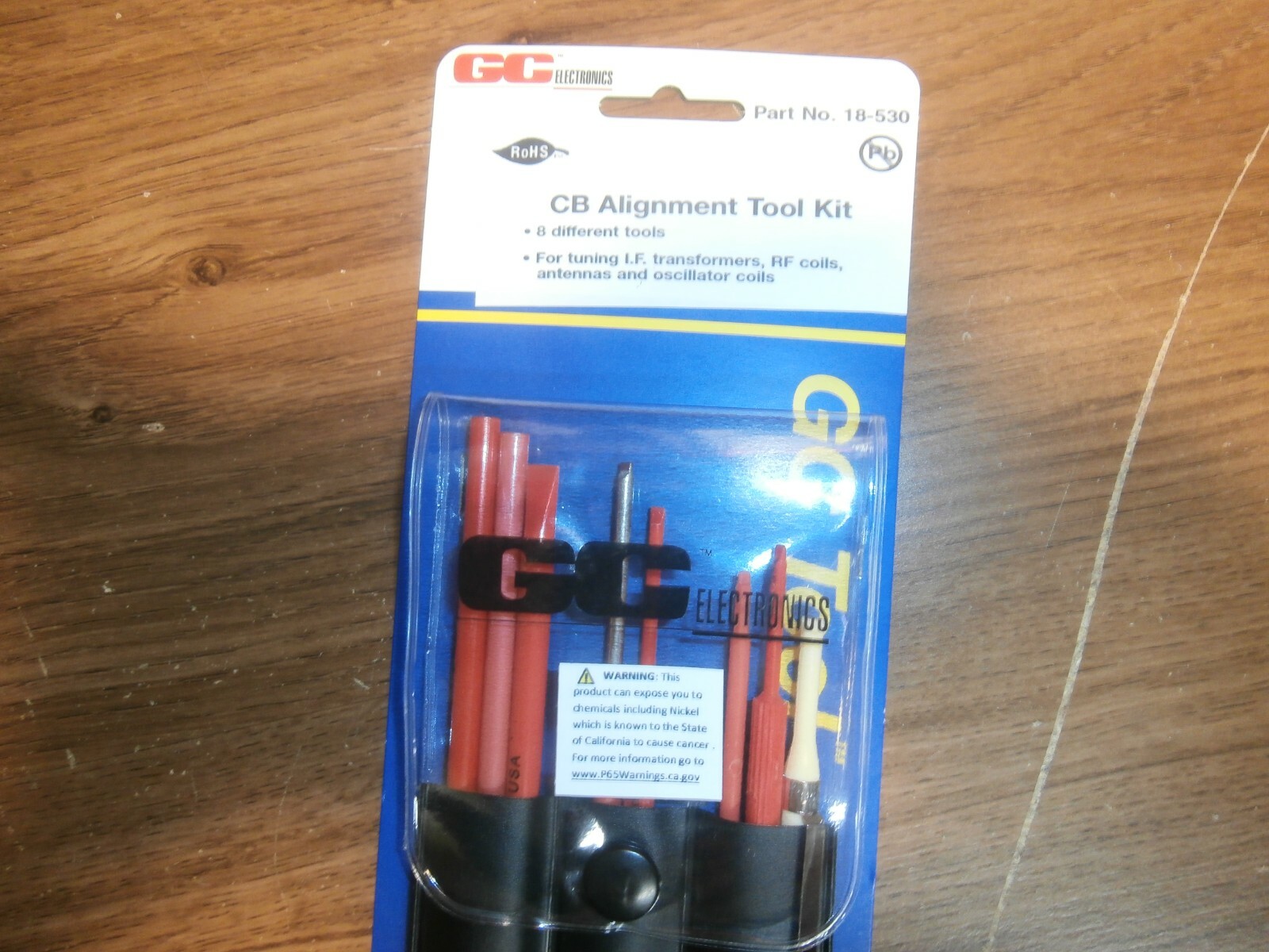 GC Electronics 18-530 CB TV Radio Alignment 8 Pc Tool Kit Assortment ...