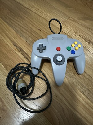 Nintendo 64 Gray Controller AUTHENTIC OEM N64 Original Tight Stick ...