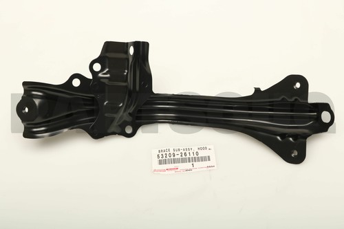5320926110 Genuine Toyota BRACE SUB-ASSY, HOOD LOCK SUPPORT 53209-26110 ...