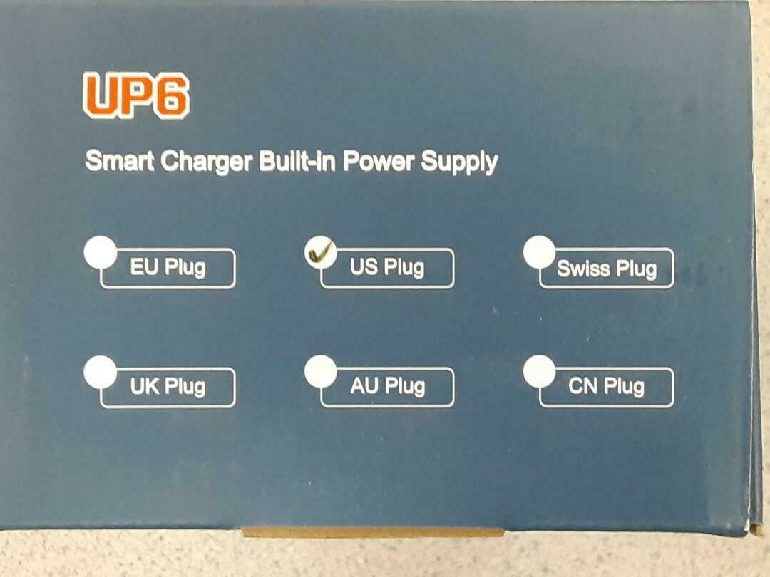 Ultra Power UP6 160W/400W Dual Port Multi Chemistry AC/DC Charger ...