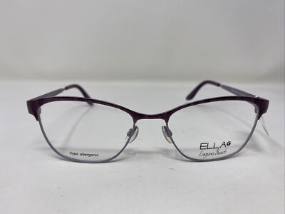 ELLA LAGUNA BEACH EYEGLASSES FRAME 701083 45 52-17-135 PURPLE FULL RIM ...