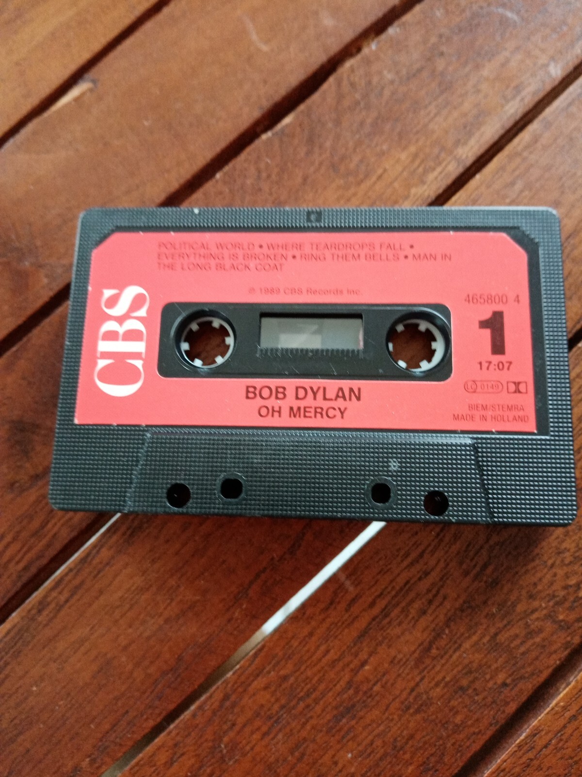 vintage K7 CASSETTE AUDIO tape rock:bob dylan-oh mercy | eBay